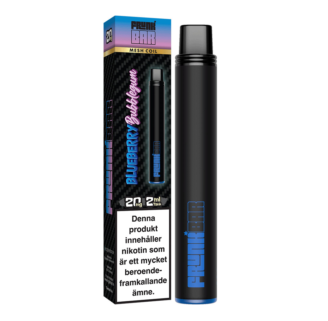 Frunk Bar Mesh Blueberry Bubblegum 20mg – Tobakshuset.se